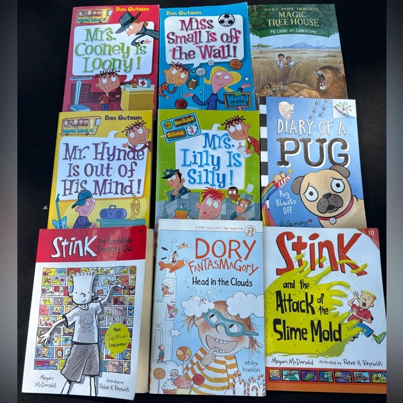 Harper Collins | Other | 9 Fun Books For Elementary School Kids | Poshmark
